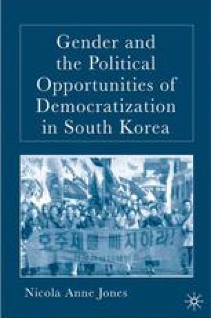 The Korean Women’s Movement: From Minjung Feminism to Gender ...