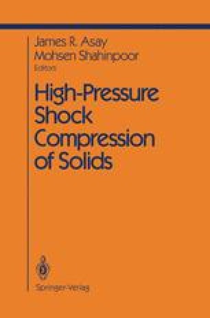 Basic Principles of Shock Compression | SpringerLink
