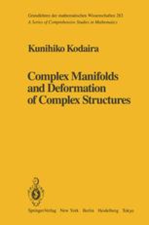 Complex Manifolds | SpringerLink