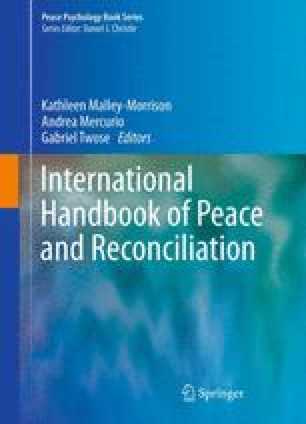 Definitions of Peace and Reconciliation | SpringerLink