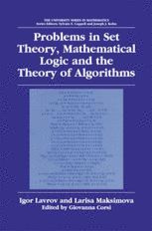 Mathematical logic | SpringerLink