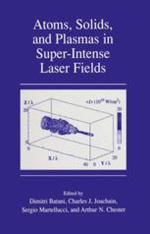 Relativistic Laser Plasma Interaction | SpringerLink
