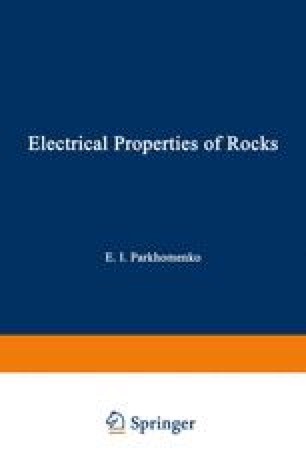 Electrical Resistivity of Rocks | SpringerLink
