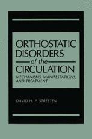 Orthostatic Edema: Definition and Pathogenesis | SpringerLink