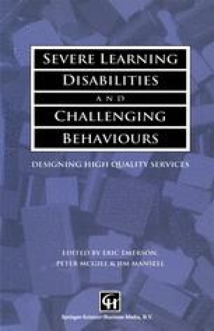 Understanding challenging behaviour | SpringerLink