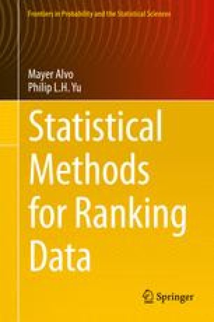 Probability Models for Ranking Data | SpringerLink