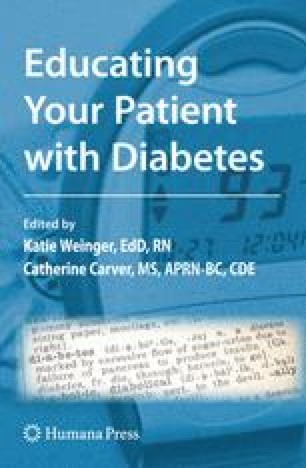 Models for Diabetes Education | SpringerLink