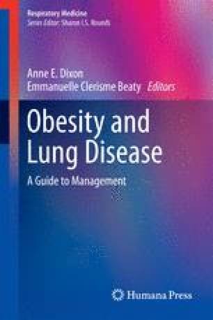 Effects of Obesity on Lung Function | SpringerLink