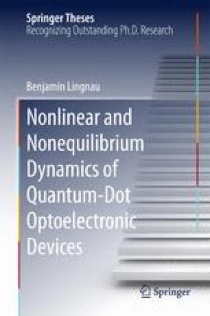 Quantum-Dot Laser Dynamics | SpringerLink