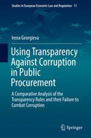 Infringements in Procurement Procedures. Corruption Loopholes and ...