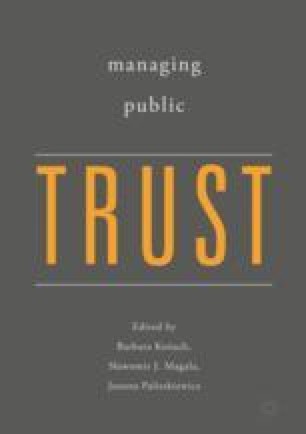 Understanding Public Trust | SpringerLink