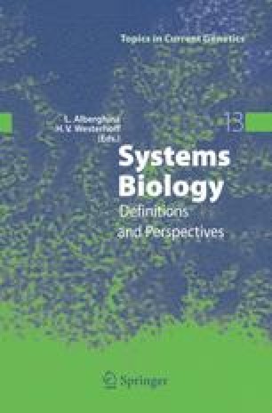 Systems Biology: necessary developments and trends | SpringerLink