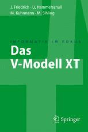 Das V-Modell XT | SpringerLink