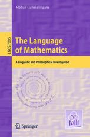 The Language of Mathematics | SpringerLink