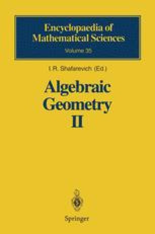 Algebraic Surfaces | SpringerLink