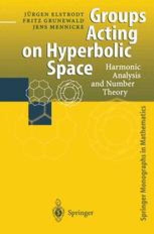 Three-Dimensional Hyperbolic Space | SpringerLink