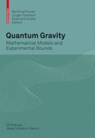 Quantum Gravity — A Short Overview | SpringerLink