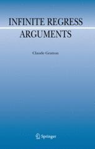 What is an Infinite Regress Argument? | SpringerLink