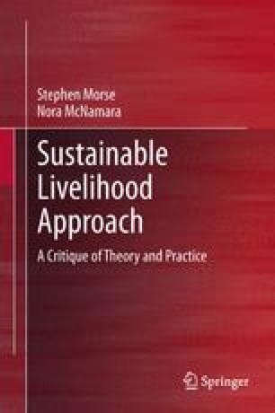The Theory Behind the Sustainable Livelihood Approach | SpringerLink