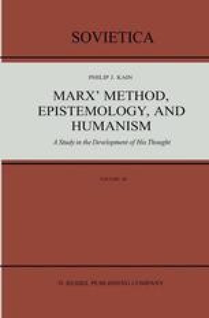 Marx’ Dialectical Method (1857–1883) | SpringerLink