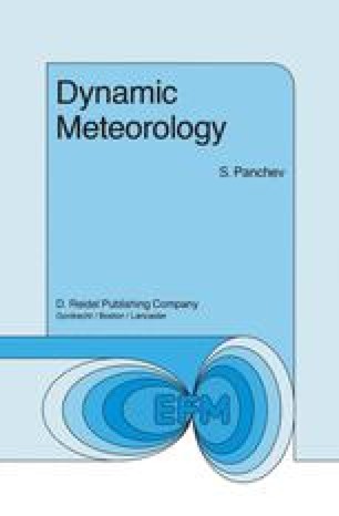 Introduction to Dynamic Meteorology (Kinematics of the Atmospheric ...