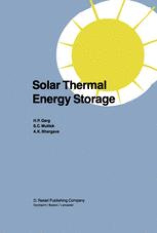 Sensible Heat Storage | SpringerLink