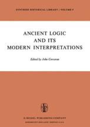 Greek Mathematics and Greek Logic | SpringerLink