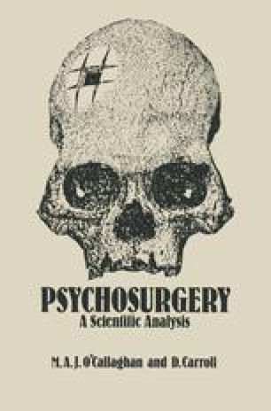 Ethical implications of psychosurgery | SpringerLink