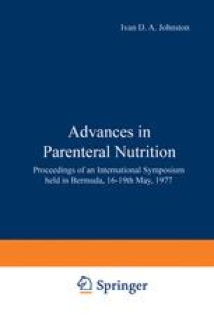 Acid-base balance during parenteral nutrition with Travasol | SpringerLink