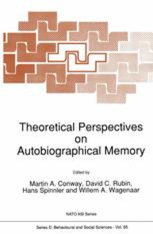 What is Autobiographical Memory? | SpringerLink