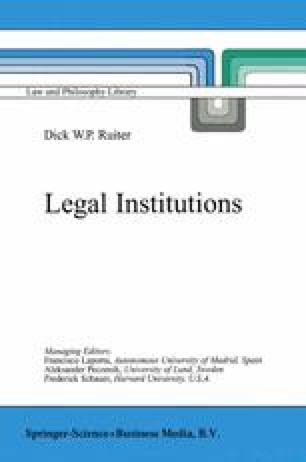 Legal Institutions | SpringerLink