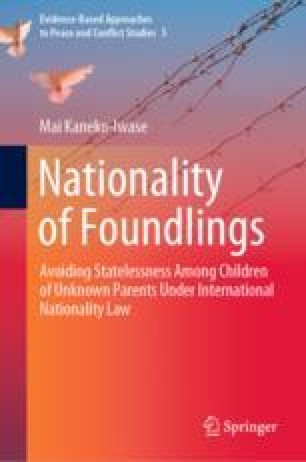 Age of a Foundling, and Being ‘Found’ in the Territory | SpringerLink