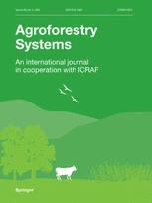 Socioeconomic research in agroforestry: a decade in review | SpringerLink