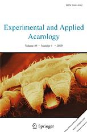 Stylostome formation in trombiculid mites (Acariformes: Trombiculidae ...