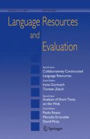 Collective intelligence and language resources: introduction to the ...
