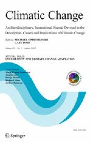 Editorial introduction to the special issue on Uncertainty and Climate ...