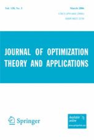 On the Existence of Optimal Solutions to an Optimal Control Problem ...