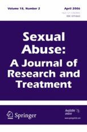 Age and Sexual Recidivism: A Variable Connection | SpringerLink