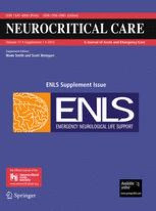 Emergency Neurological Life Support: Approach to the Patient with Coma ...
