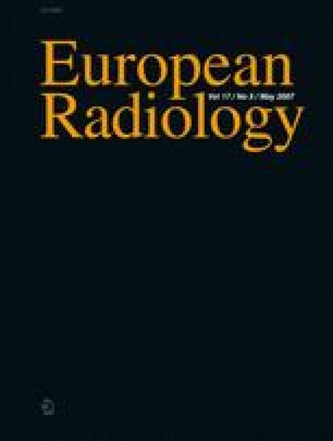 Scientific papers presented at the European Congress of Radiology: a ...