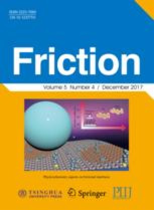 Physicochemistry aspects on frictional interfaces | SpringerLink