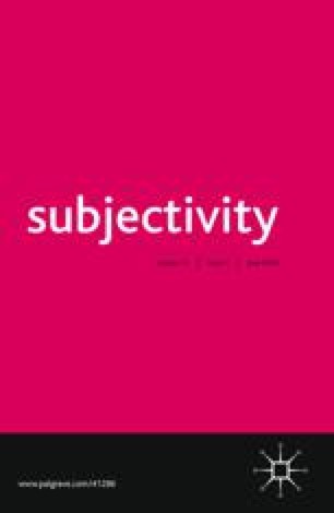 Creating Subjectivities | SpringerLink