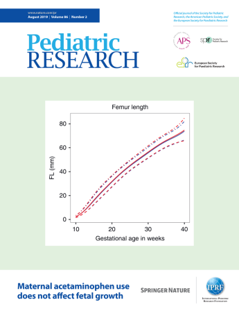 Subscribe to Pediatric Research