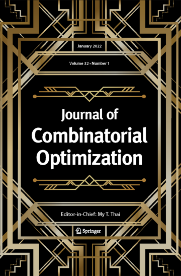 Journal Of Combinatorial Optimization Volume 46 Issue 3