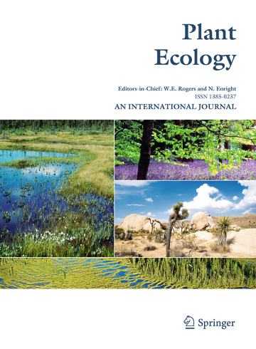 Plant Ecology | Volume 224, Issue 11