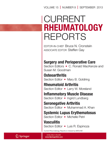 Current Rheumatology Reports | Home