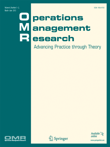 Operations Management Research | Volume 16, Issue 2