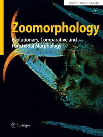 Zoomorphology | Volumes and issues