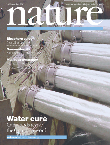 Volume 420 Issue 6914, 28 November 2002