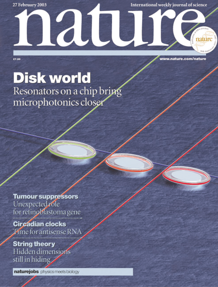 Volume 421 Issue 6926 27 February 2003 